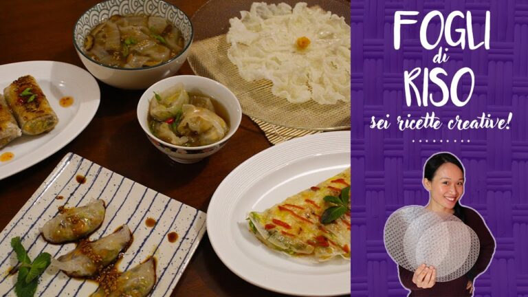 Fogli di riso ricette salate | Actualizado Dicembre 2025
