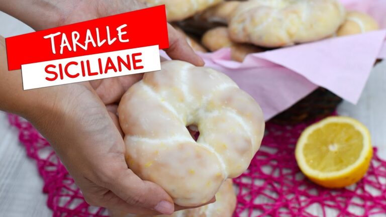 Ricetta delle taralle siciliane | Actualizado Gennaio 2026