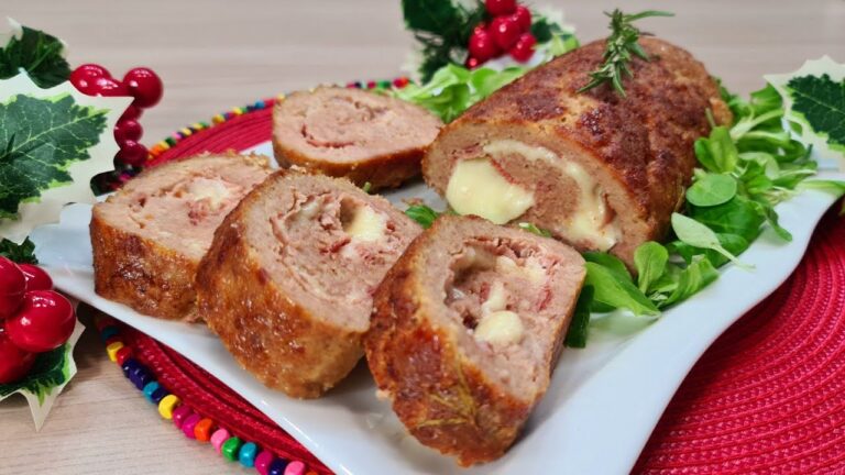 Ricetta rotolo di carne macinata ripieno | Actualizado Ottobre 2025