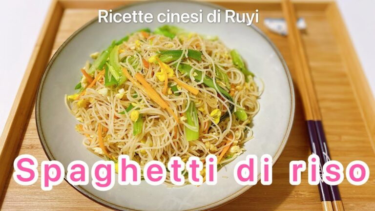 Spaghetti di riso cinesi ricetta originale | Actualizado Gennaio 2026